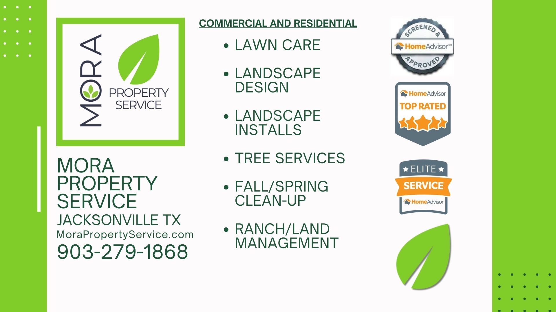 Home Page - Mora Property Service